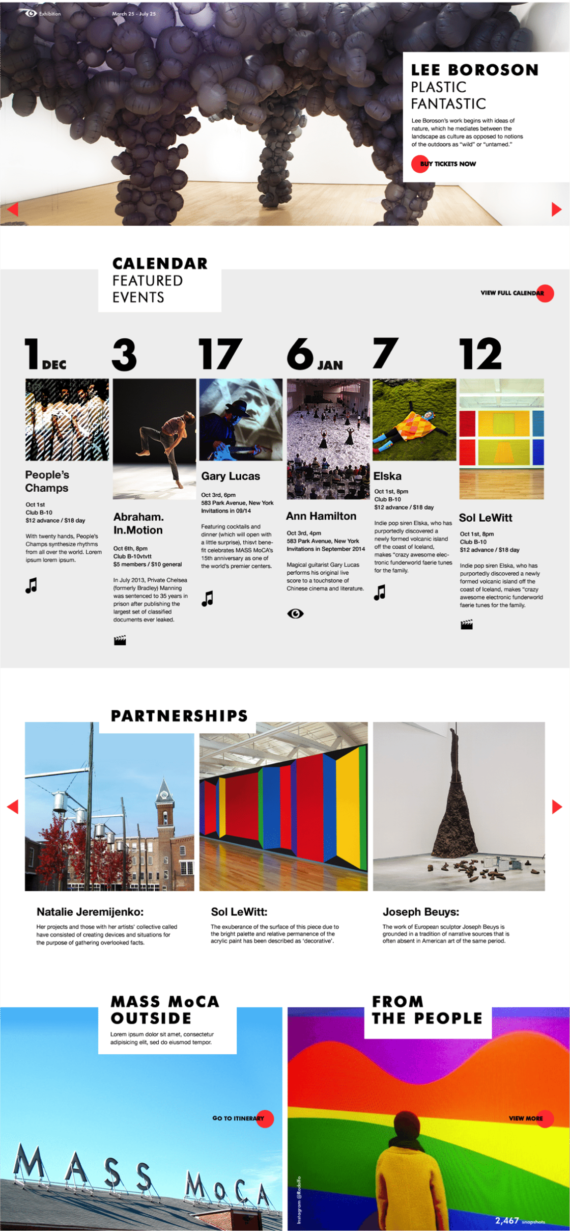 homepage | MASS MoCA