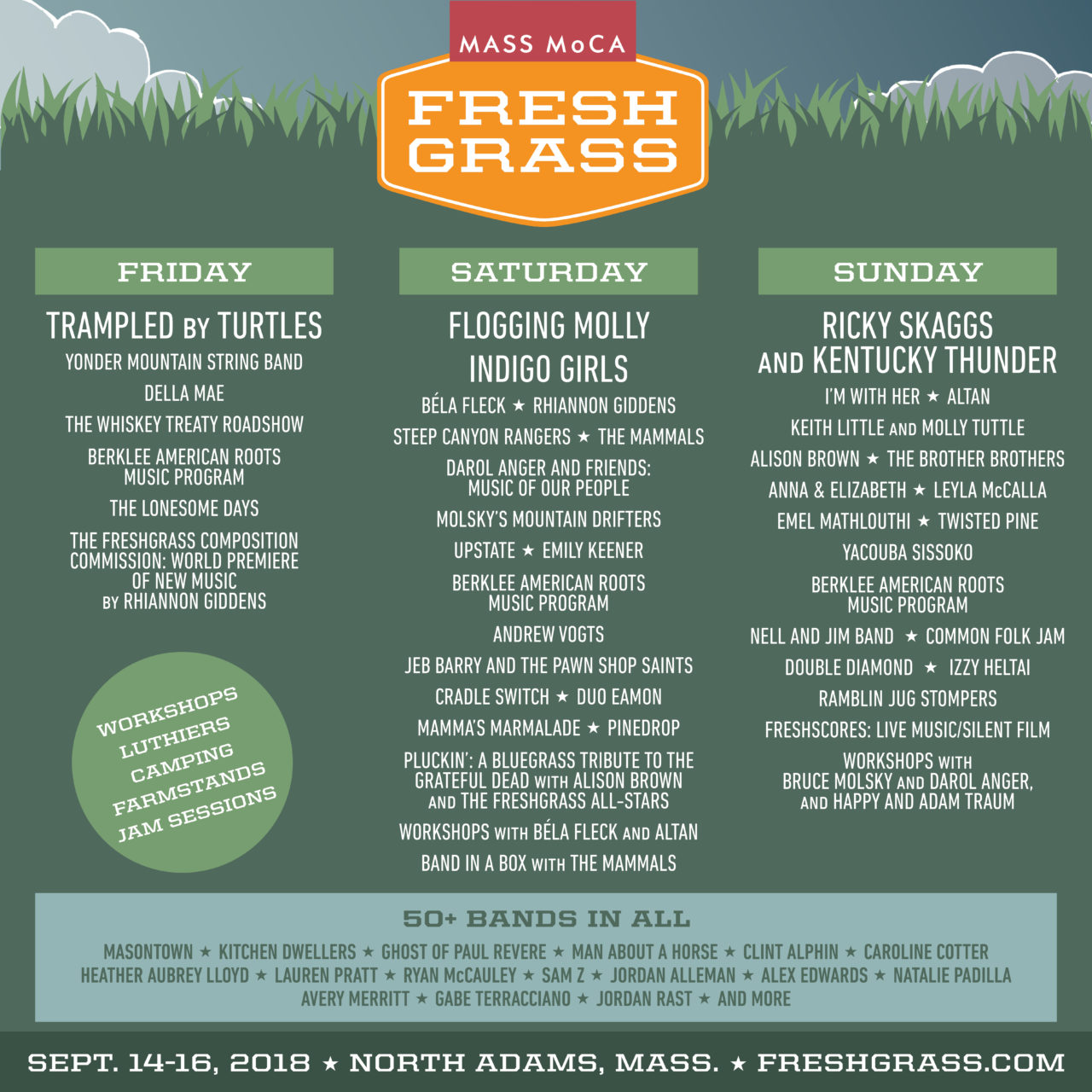 FreshGrass Festival 2018 | MASS MoCA